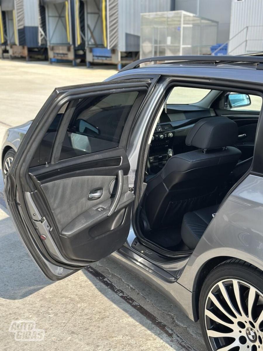 Pelēks BMW 530 2007 Alīta, ar dzinēja tilpumu 3.00 L un nobraukumu 450 tūkst. km par 4900 €, foto 20 vietnē AUTOMOTO.COM.LV