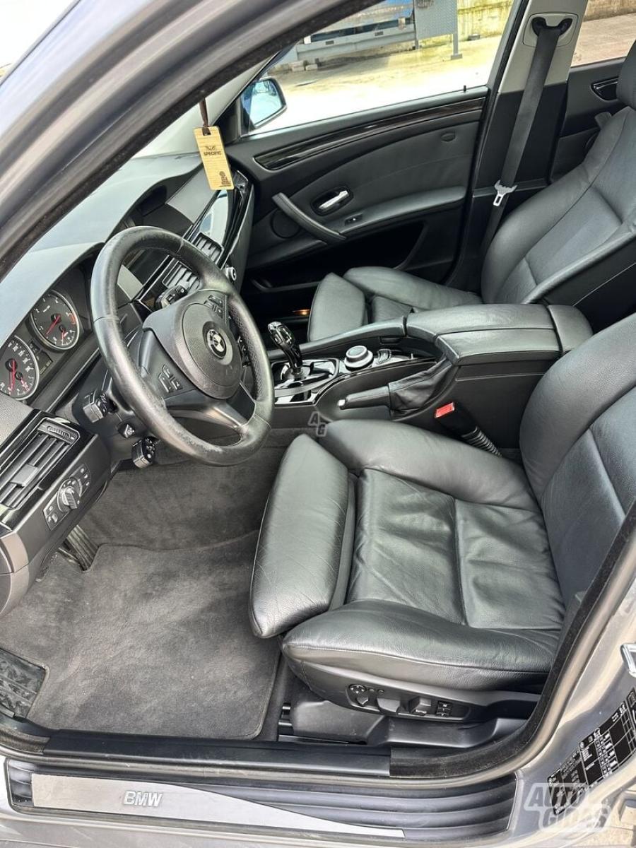Pelēks BMW 530 2007 Alīta, ar dzinēja tilpumu 3.00 L un nobraukumu 450 tūkst. km par 4900 €, foto 26 vietnē AUTOMOTO.COM.LV