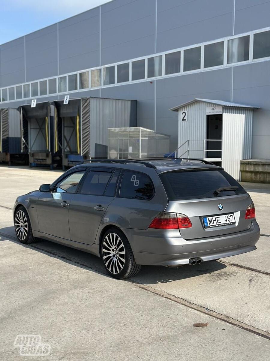 Grey BMW 530 2007 in Alytus, with an engine capacity of 3.00 L and mileage of 450 thousand km for 4900 €, photo 10 on AUTOMOTO.COM.LV