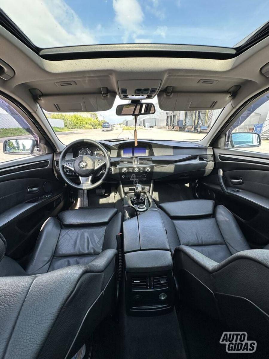 Grey BMW 530 2007 in Alytus, with an engine capacity of 3.00 L and mileage of 450 thousand km for 4900 €, photo 19 on AUTOMOTO.COM.LV