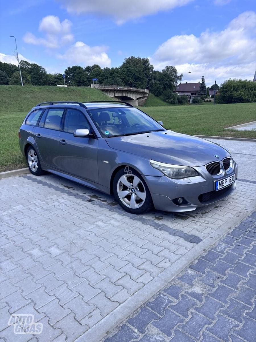 Pelēks BMW 530 2007 Jurbarkas, ar dzinēja tilpumu 3.00 L un nobraukumu 286 tūkst. km par 5100 €, foto 3 vietnē AUTOMOTO.COM.LV