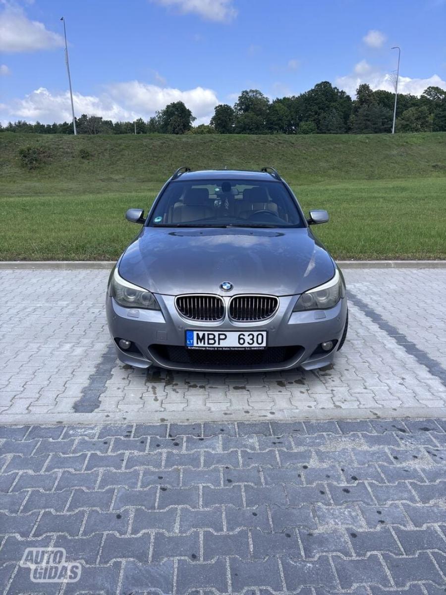 Pelēks BMW 530 2007 Jurbarkas, ar dzinēja tilpumu 3.00 L un nobraukumu 286 tūkst. km par 5100 €, foto 4 vietnē AUTOMOTO.COM.LV