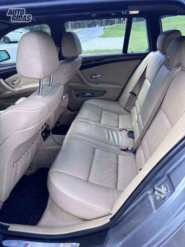 Pelēks BMW 530 2007 Jurbarkas, ar dzinēja tilpumu 3.00 L un nobraukumu 286 tūkst. km par 5100 €, foto 9 vietnē AUTOMOTO.COM.LV