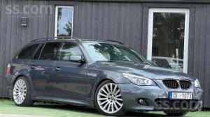 Grey BMW 530 2007 in Riga, with an engine capacity of 3.00 L and mileage of 365 thousand km for 5350 €, photo  on AUTOMOTO.COM.LV