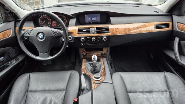 Pelēks BMW 530 2007 Rīga, ar dzinēja tilpumu 3.00 L un nobraukumu 130 tūkst. km par 7500 €, foto 8 vietnē AUTOMOTO.COM.LV