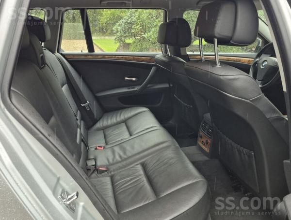 Pelēks BMW 530 2007 Rīga, ar dzinēja tilpumu 3.00 L un nobraukumu 130 tūkst. km par 7500 €, foto 9 vietnē AUTOMOTO.COM.LV