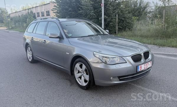 Pelēks BMW 530 2007 Daugavpils, ar dzinēja tilpumu 3.00 L un nobraukumu 297 tūkst. km par 3900 €, foto 1 vietnē AUTOMOTO.COM.LV
