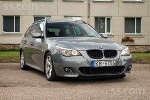 Grey BMW 530 2007 in Jelgava, with an engine capacity of 3.00 L and mileage of 323 thousand km for 4200 €, photo  on AUTOMOTO.COM.LV