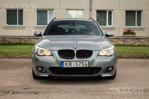 Grey BMW 530 2007 in Jelgava, with an engine capacity of 3.00 L and mileage of 323 thousand km for 4200 €, photo 3 on AUTOMOTO.COM.LV