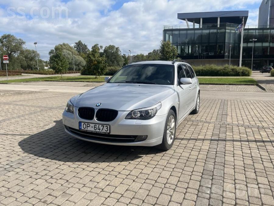 Grey BMW 530 2007 in Rezekne, with an engine capacity of 3.00 L and mileage of 258 thousand km for 3950 €, photo 1 on AUTOMOTO.COM.LV