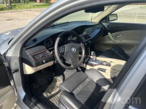 Grey BMW 530 2007 in Rezekne, with an engine capacity of 3.00 L and mileage of 258 thousand km for 3950 €, photo 7 on AUTOMOTO.COM.LV