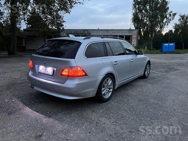 Pelēks BMW 530 2007 Rēzekne, ar dzinēja tilpumu 3.00 L un nobraukumu 258 tūkst. km par 3700 €, foto 4 vietnē AUTOMOTO.COM.LV