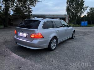 Grey BMW 530 2007 in Rezekne, with an engine capacity of 3.00 L and mileage of 258 thousand km for 3700 €, photo 4 on AUTOMOTO.COM.LV