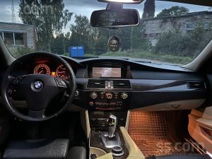 Grey BMW 530 2007 in Rezekne, with an engine capacity of 3.00 L and mileage of 258 thousand km for 3700 €, photo 6 on AUTOMOTO.COM.LV