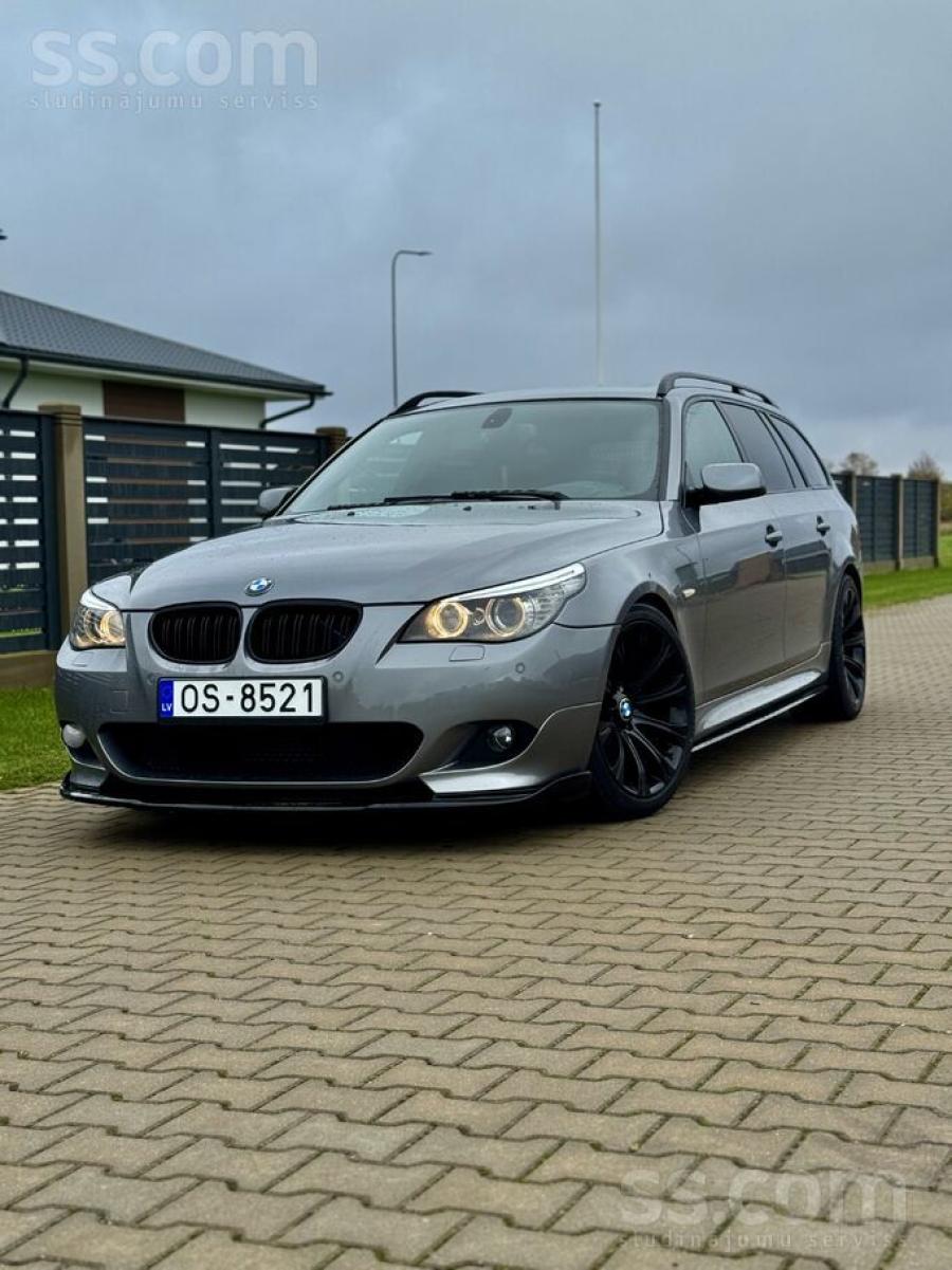 Grey BMW 530 2007 in Riga, with an engine capacity of 3.00 L and mileage of 307 thousand km for 7700 €, photo 3 on AUTOMOTO.COM.LV