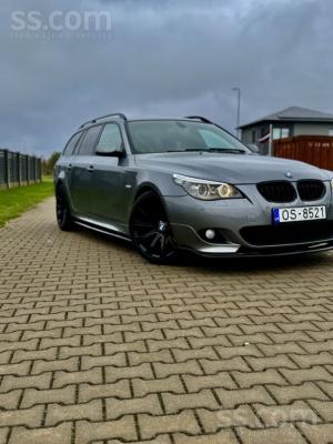Grey BMW 530 2007 in Riga, with an engine capacity of 3.00 L and mileage of 307 thousand km for 7700 €, photo 5 on AUTOMOTO.COM.LV