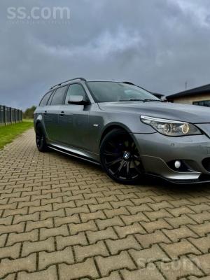 Grey BMW 530 2007 in Riga, with an engine capacity of 3.00 L and mileage of 307 thousand km for 7700 €, photo 6 on AUTOMOTO.COM.LV
