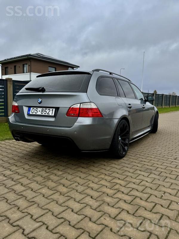 Pelēks BMW 530 2007 Rīga, ar dzinēja tilpumu 3.00 L un nobraukumu 307 tūkst. km par 7700 €, foto 7 vietnē AUTOMOTO.COM.LV