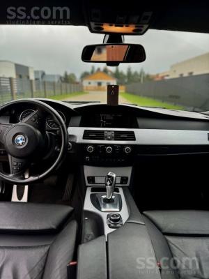 Grey BMW 530 2007 in Riga, with an engine capacity of 3.00 L and mileage of 307 thousand km for 7700 €, photo 13 on AUTOMOTO.COM.LV
