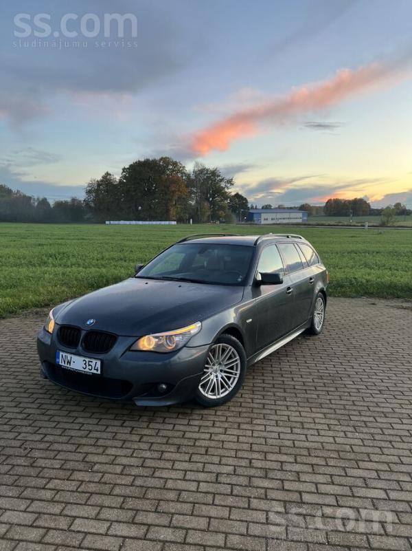 Grey BMW 530 2007 in Saldus, with an engine capacity of 3.00 L and mileage of 460 thousand km for 6000 €, photo 1 on AUTOMOTO.COM.LV