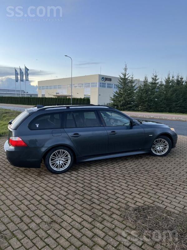 Grey BMW 530 2007 in Saldus, with an engine capacity of 3.00 L and mileage of 460 thousand km for 6000 €, photo 6 on AUTOMOTO.COM.LV