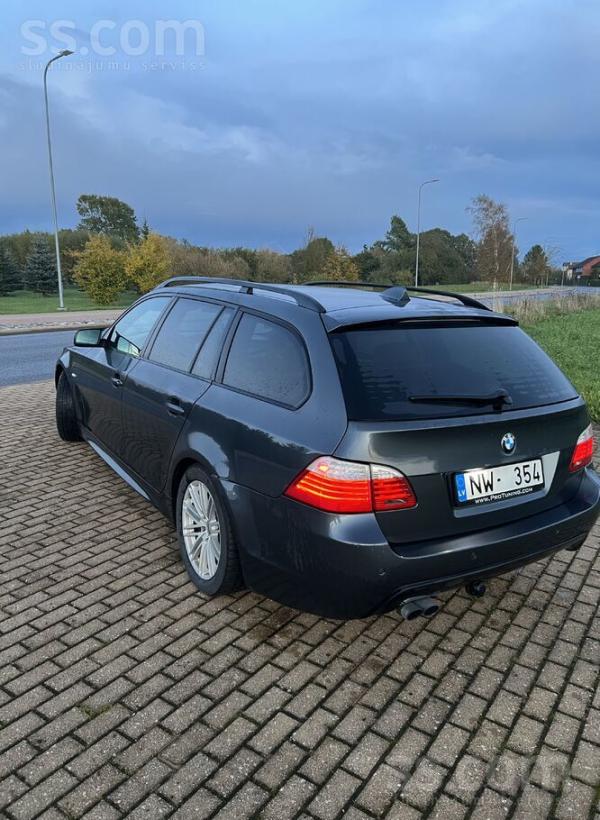 Grey BMW 530 2007 in Saldus, with an engine capacity of 3.00 L and mileage of 460 thousand km for 6000 €, photo 9 on AUTOMOTO.COM.LV