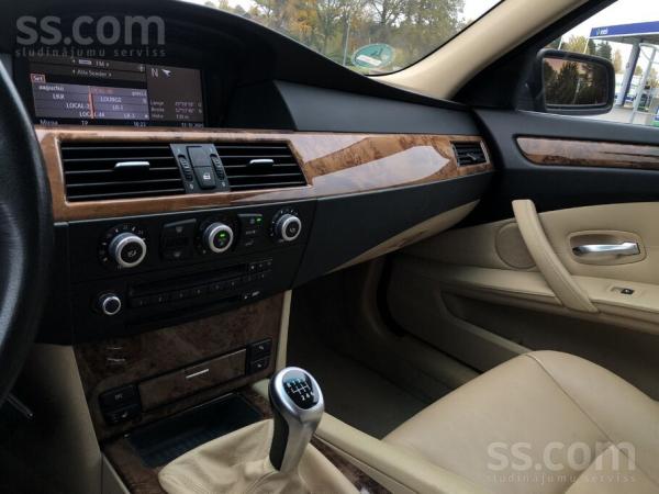 Pelēks BMW 530 2007 Cēsis, ar dzinēja tilpumu 3.00 L un nobraukumu 0 tūkst. km par 4900 €, foto 10 vietnē AUTOMOTO.COM.LV