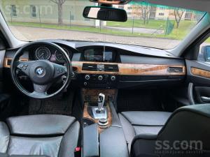Pelēks BMW 530 2008 Cēsis, ar dzinēja tilpumu 3.00 L un nobraukumu 355 tūkst. km par 5499 €, foto 10 vietnē AUTOMOTO.COM.LV