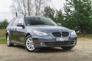 Grey BMW 530 2008 in Riga, with an engine capacity of 3.00 L and mileage of 295 thousand km for 7690 €, photo 3 on AUTOMOTO.COM.LV