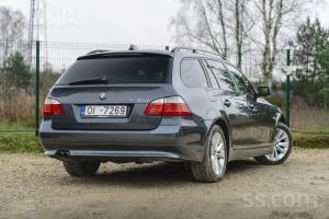 Grey BMW 530 2008 in Riga, with an engine capacity of 3.00 L and mileage of 295 thousand km for 7690 €, photo 6 on AUTOMOTO.COM.LV