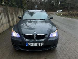 Grey BMW 530 2008 in Vilnius, with an engine capacity of 3.00 L and mileage of 470 thousand km for 3250 €, photo 3 on AUTOMOTO.COM.LV
