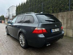 Grey BMW 530 2008 in Vilnius, with an engine capacity of 3.00 L and mileage of 470 thousand km for 3250 €, photo 4 on AUTOMOTO.COM.LV
