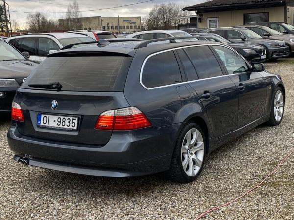 Grey BMW 530 2008 in Riga, with an engine capacity of 3.00 L and mileage of 0 thousand km for 7190 €, photo 9 on AUTOMOTO.COM.LV