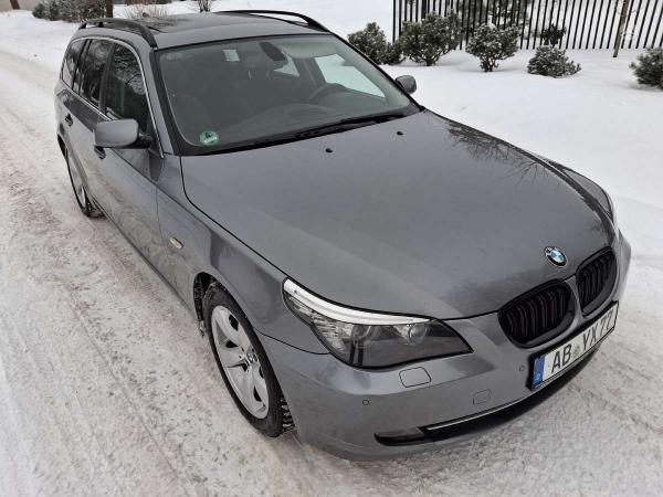 Grey BMW 530 2008 in Prienai, with an engine capacity of 2.99 L and mileage of 324 thousand km for 4399 €, photo 7 on AUTOMOTO.COM.LV