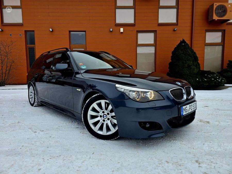 Grey BMW 530 2008 in Marijampole, with an engine capacity of 2.99 L and mileage of 295 thousand km for 5750 €, photo 1 on AUTOMOTO.COM.LV