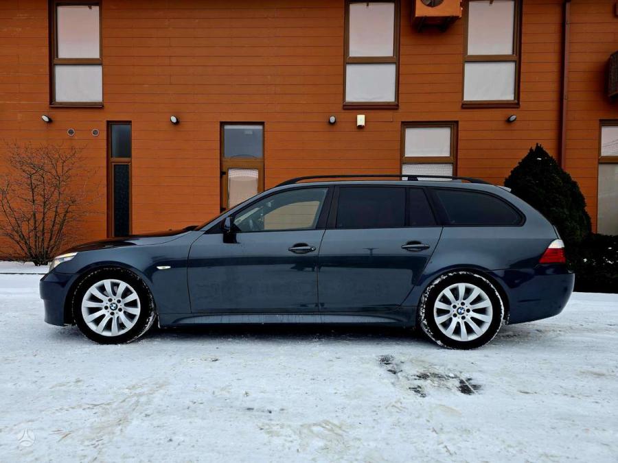 Grey BMW 530 2008 in Marijampole, with an engine capacity of 2.99 L and mileage of 295 thousand km for 5750 €, photo 4 on AUTOMOTO.COM.LV