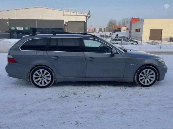 Grey BMW 530 2008 in Siauliai, with an engine capacity of 2.99 L and mileage of 331 thousand km for 3750 €, photo 8 on AUTOMOTO.COM.LV