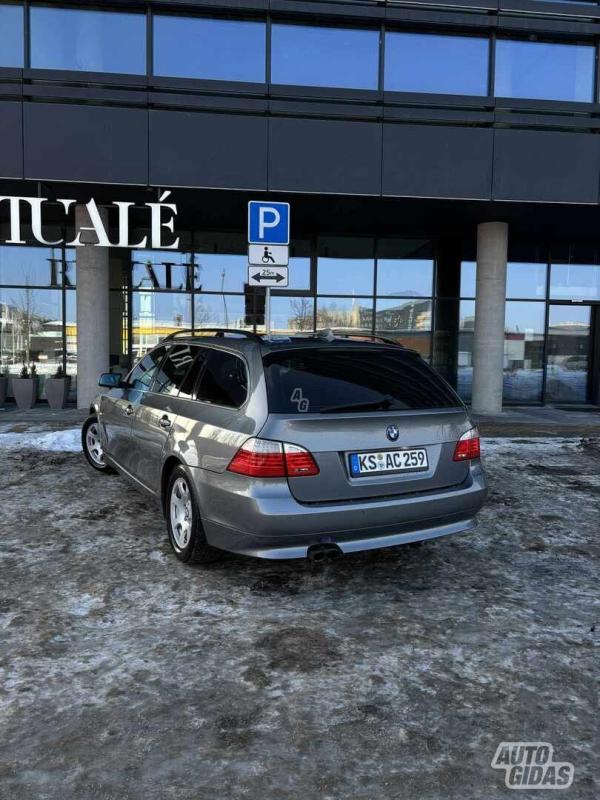 Grey BMW 530 2008 in Kaunas, with an engine capacity of 3.00 L and mileage of 311 thousand km for 4650 €, photo 4 on AUTOMOTO.COM.LV