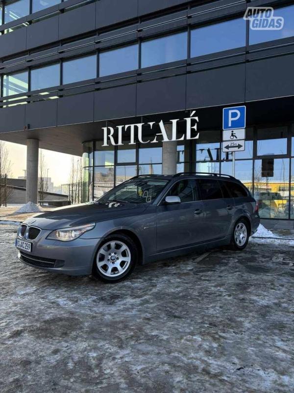 Grey BMW 530 2008 in Kaunas, with an engine capacity of 3.00 L and mileage of 311 thousand km for 4650 €, photo 6 on AUTOMOTO.COM.LV