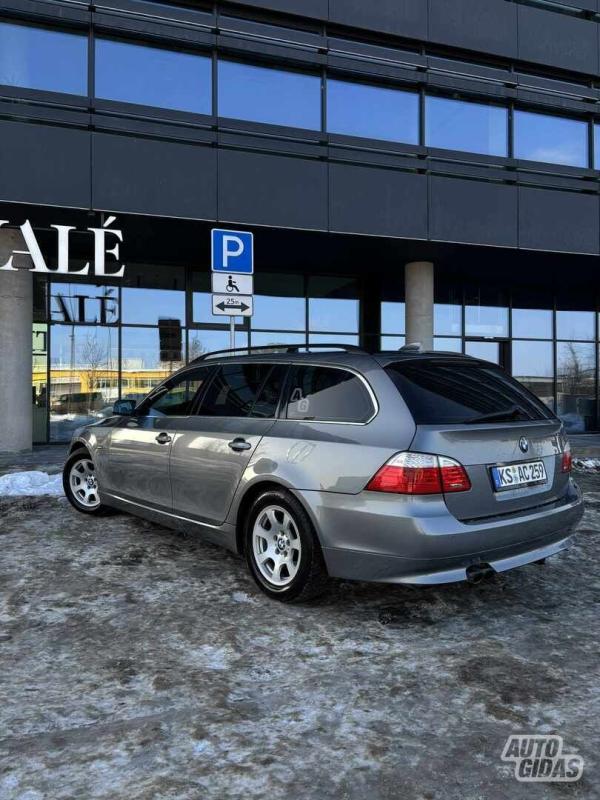 Grey BMW 530 2008 in Kaunas, with an engine capacity of 3.00 L and mileage of 311 thousand km for 4650 €, photo 8 on AUTOMOTO.COM.LV