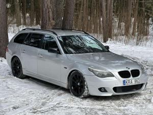 Pelēks BMW 530 2008 Viļņa, ar dzinēja tilpumu 2.99 L un nobraukumu 299 tūkst. km par 4800 €, foto 2 vietnē AUTOMOTO.COM.LV