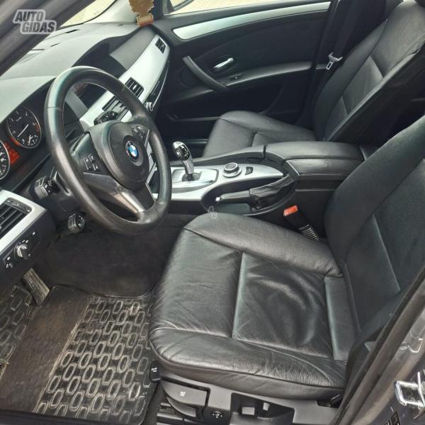 Grey BMW 530 2008 in Kaunas, with an engine capacity of 3.00 L and mileage of 320 thousand km for 4500 €, photo 10 on AUTOMOTO.COM.LV