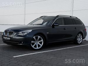 Grey BMW 530 2008 in Riga, with an engine capacity of 3.00 L and mileage of 0 thousand km for 6750 €, photo  on AUTOMOTO.COM.LV