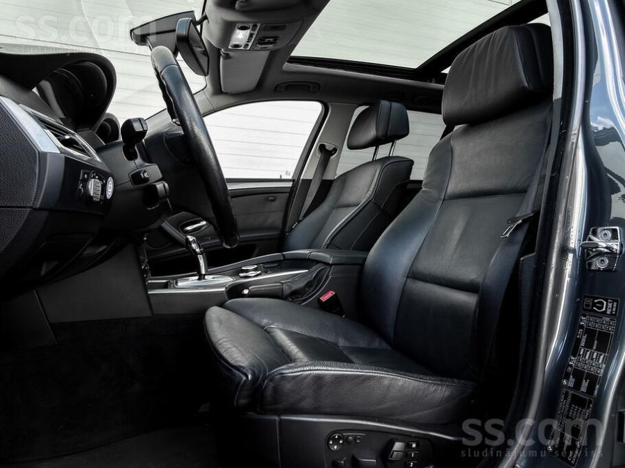 Pelēks BMW 530 2008 Rīga, ar dzinēja tilpumu 3.00 L un nobraukumu 0 tūkst. km par 6750 €, foto 17 vietnē AUTOMOTO.COM.LV