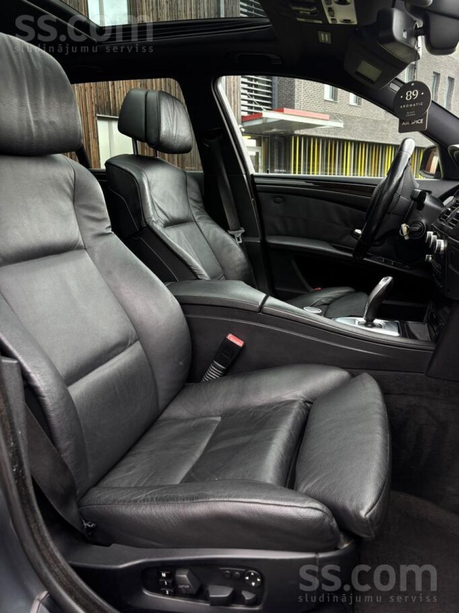 Pelēks BMW 530 2008 Dobele, ar dzinēja tilpumu 3.00 L un nobraukumu 420 tūkst. km par 5500 €, foto 9 vietnē AUTOMOTO.COM.LV