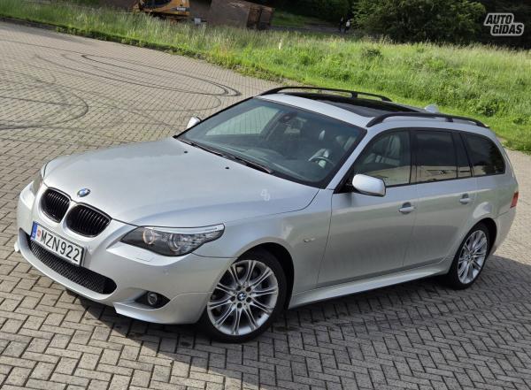 Grey BMW 530 2008 in Vilnius, with an engine capacity of 3.00 L and mileage of 350 thousand km for 5500 €, photo 1 on AUTOMOTO.COM.LV