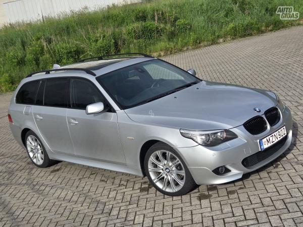 Grey BMW 530 2008 in Vilnius, with an engine capacity of 3.00 L and mileage of 350 thousand km for 5500 €, photo 2 on AUTOMOTO.COM.LV