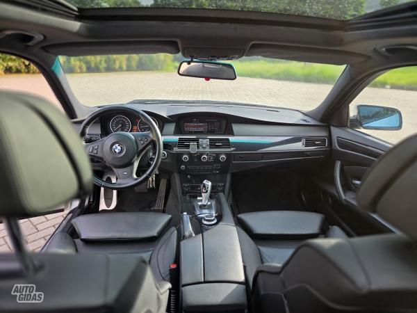 Grey BMW 530 2008 in Vilnius, with an engine capacity of 3.00 L and mileage of 350 thousand km for 5500 €, photo 5 on AUTOMOTO.COM.LV