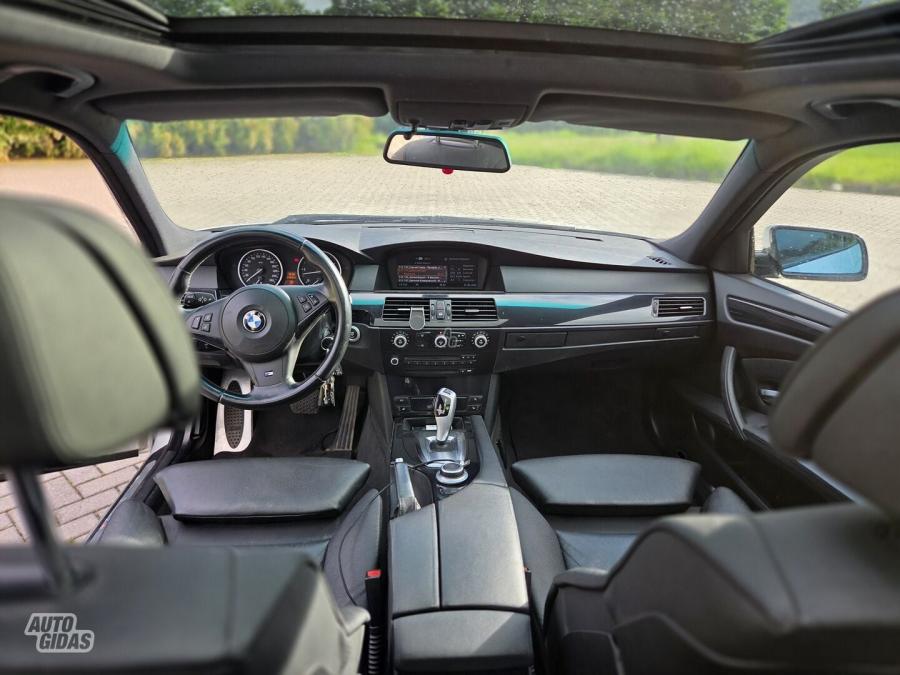 Grey BMW 530 2008 in Vilnius, with an engine capacity of 3.00 L and mileage of 350 thousand km for 5500 €, photo 6 on AUTOMOTO.COM.LV