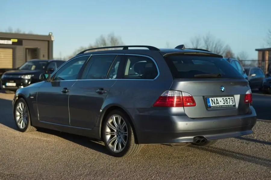 Pelēks BMW 530 2008 Liepāja, ar dzinēja tilpumu 3.00 L un nobraukumu 253 tūkst. km par 5900 €, foto 3 vietnē AUTOMOTO.COM.LV